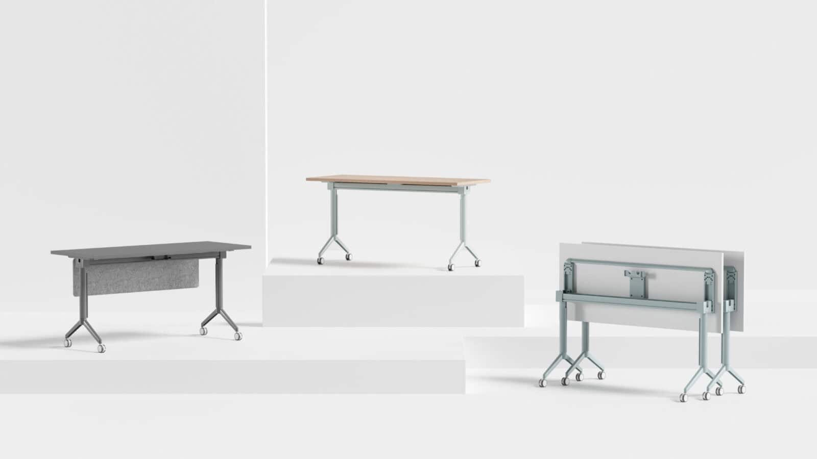 Note Foldable Table – Space-Saving Desk for Offices, Training & Meeting ...