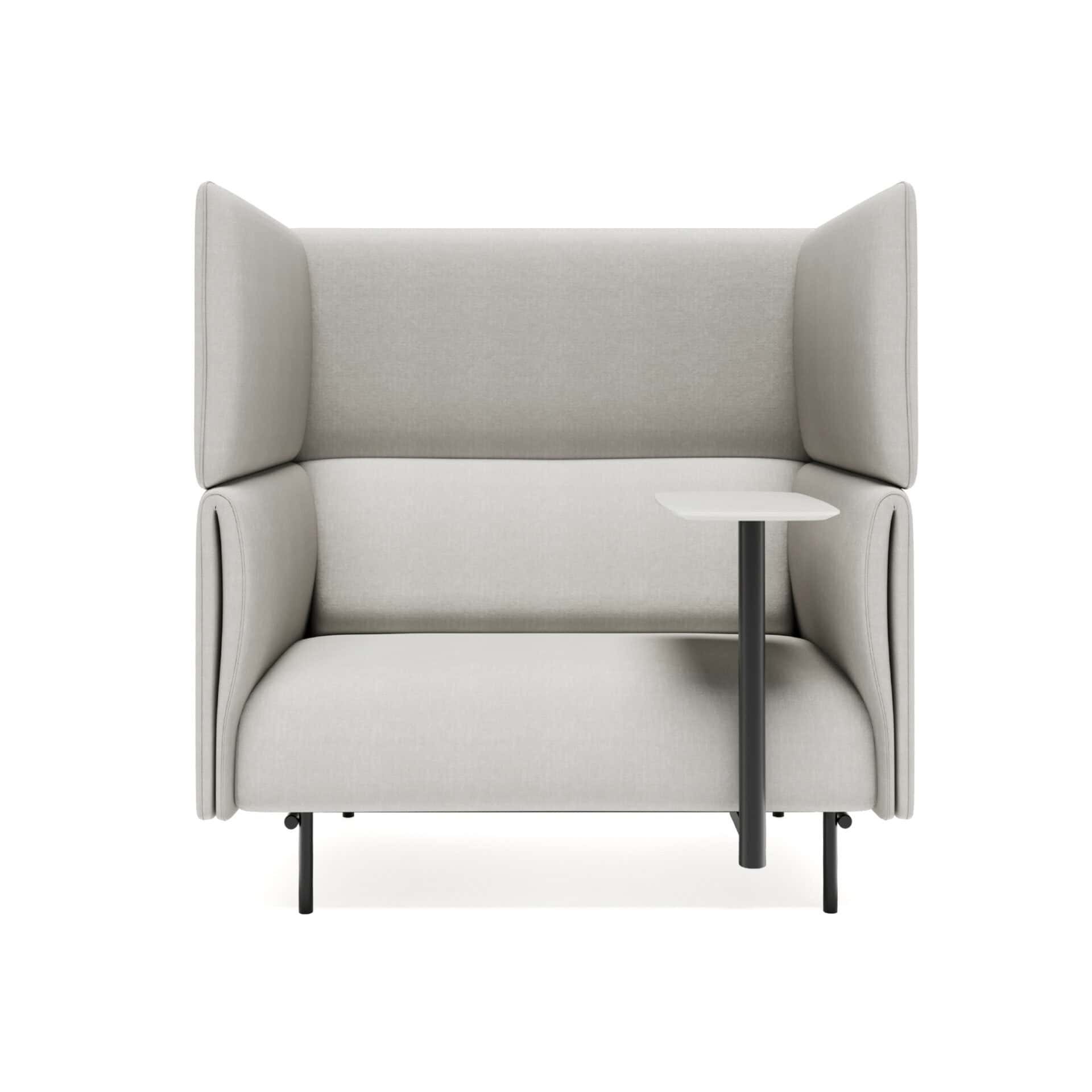 Clio - Sofa with panel and table - Rockworth Total Office Furniture ...