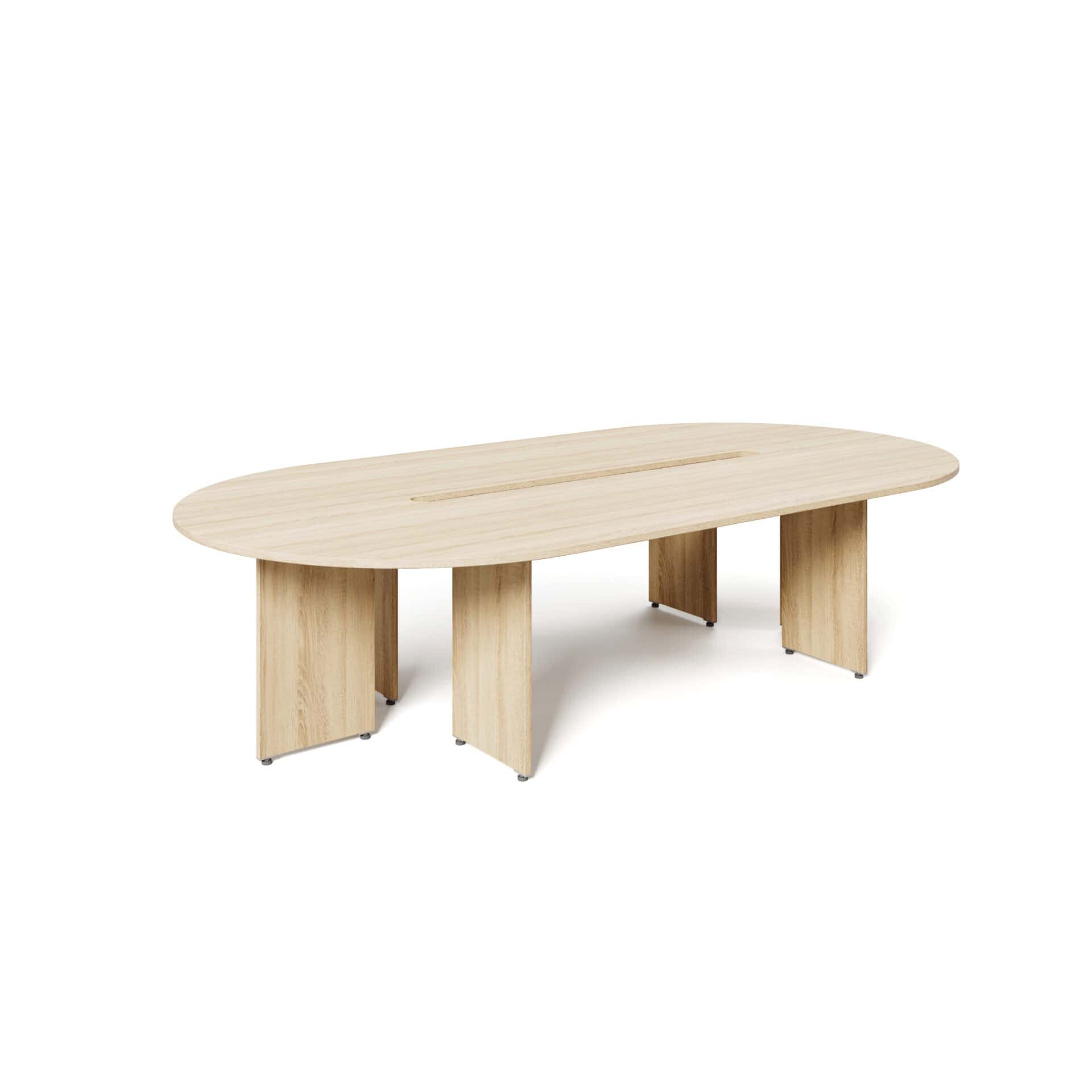 T3 Conference Table – Durable Meeting Table with Power Integration