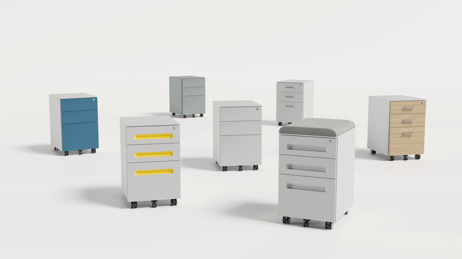 Stack - Rockworth Total Office Furniture Solutions Steel Pedestal Cabinet