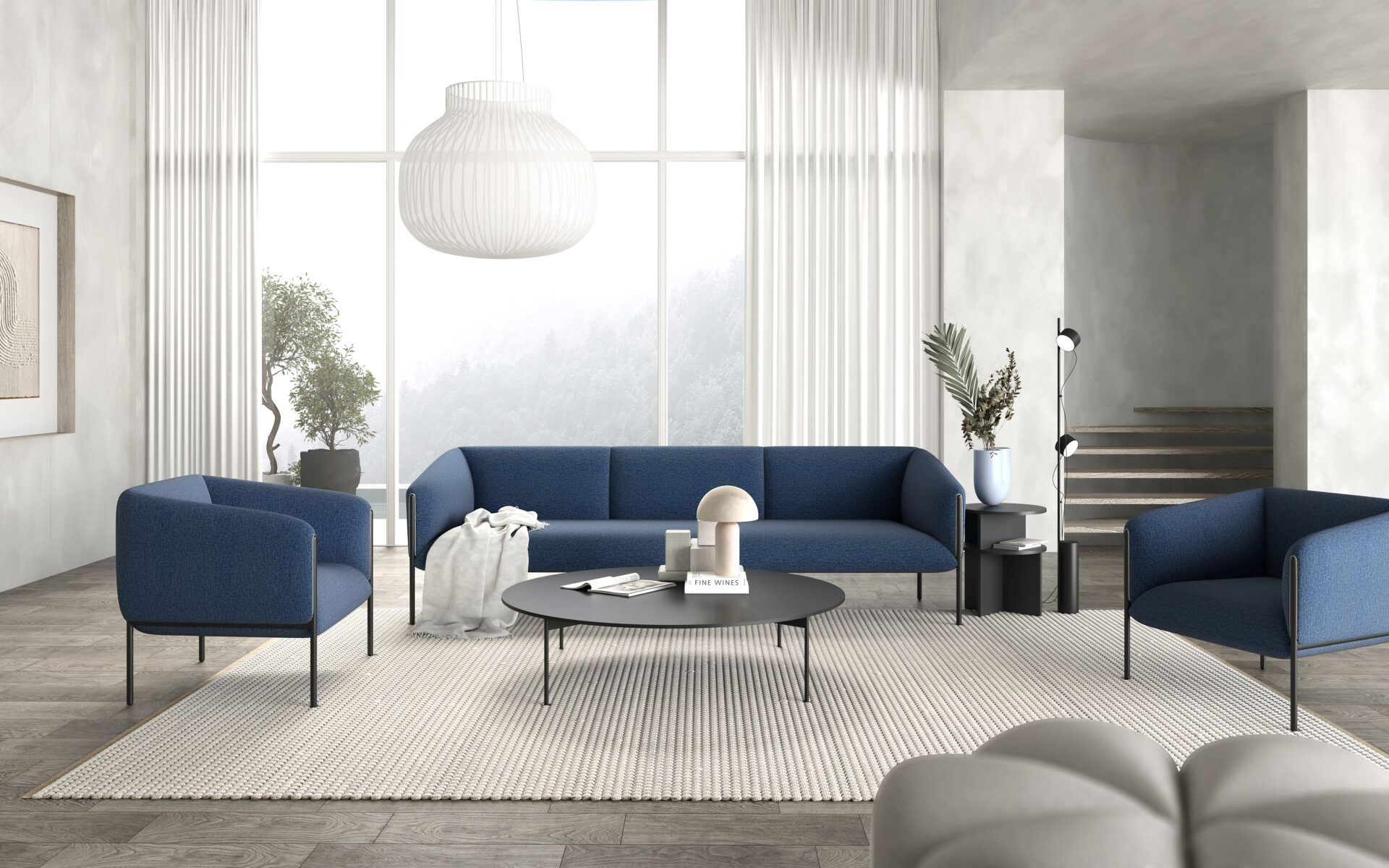 Extra-Soft Cushioned Single-Seat Sofa for Ultimate Comfort and Relaxation