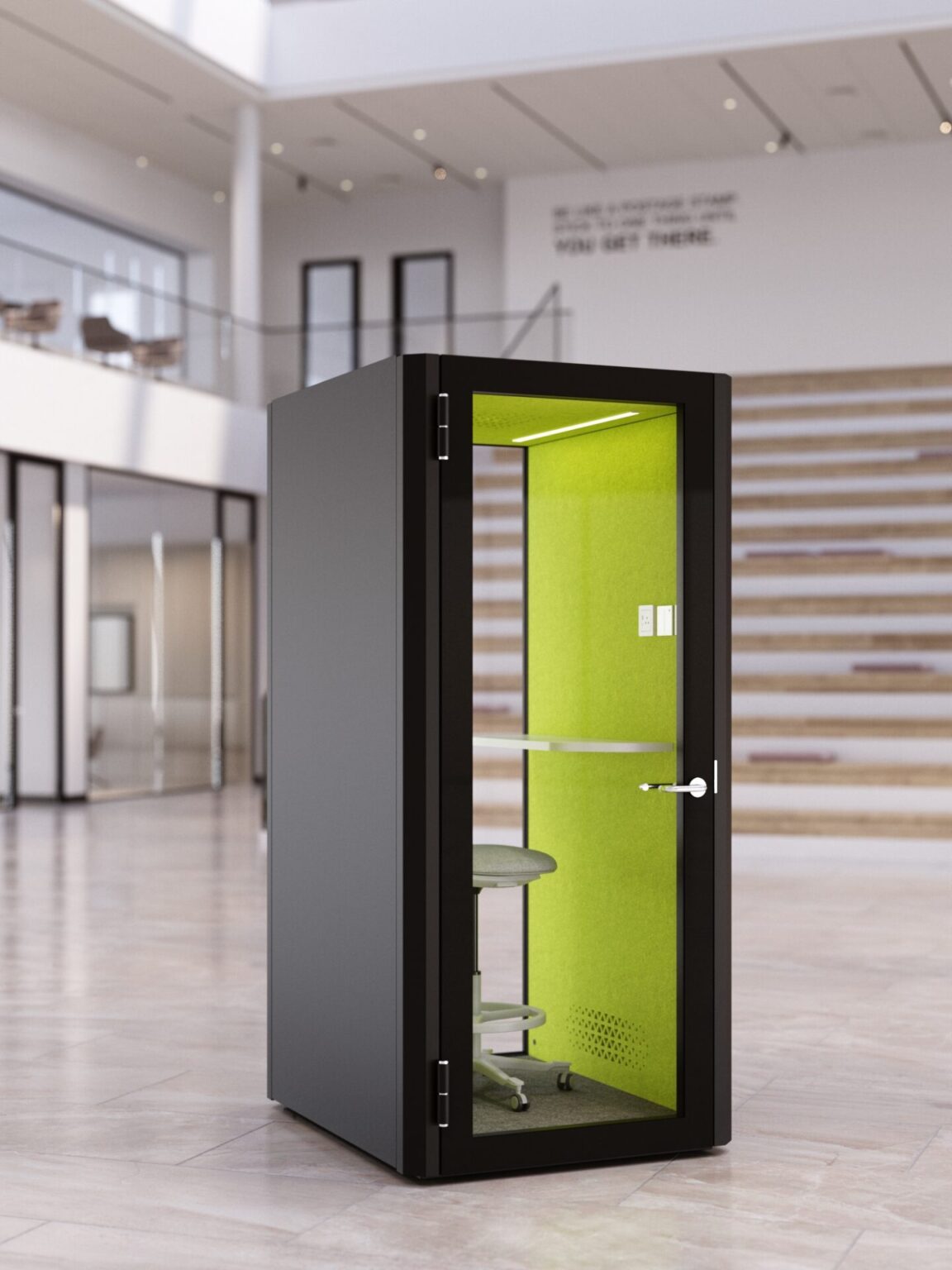 Pods & Booths Box – Private Space for Focused Work and Meetings